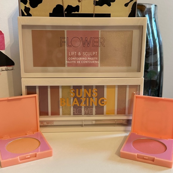flower | Makeup | Copy Pink And Orange Bronzer And Contour Palette New ...